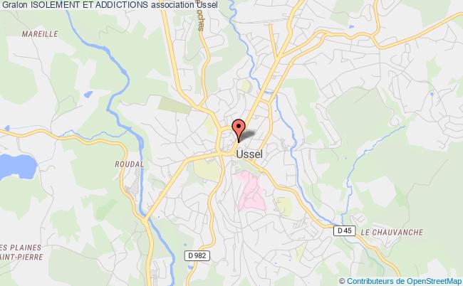 Isolement et addictions association Climat entourage humain liberté Ussel