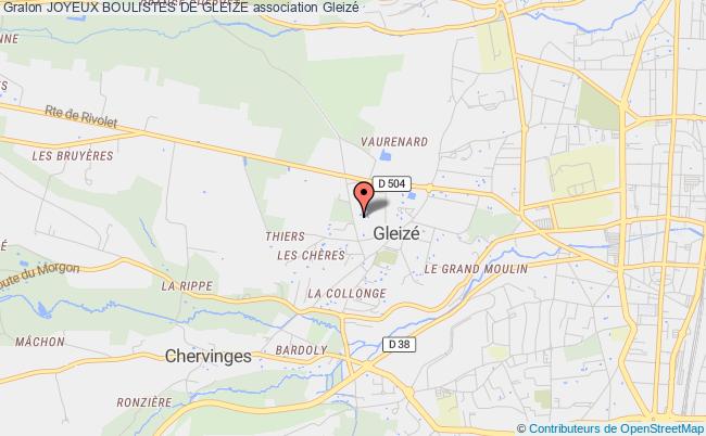 Joyeux boulistes de gleize association Boules (pétanque, boules) Gleizé