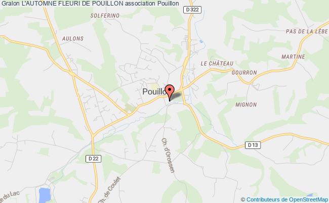 L'automne fleuri de pouillon association Age animer Pouillon