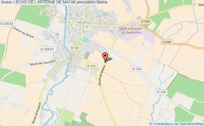 L'echo de l'antenne de matha association Dé Matha