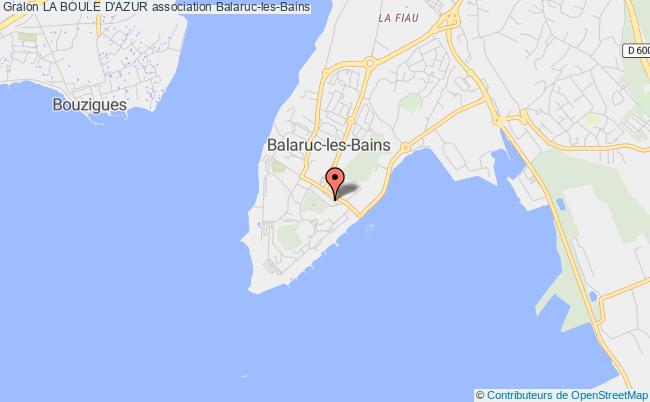 La boule d'azur association Boules (pétanque, boules) Balaruc-les-Bains