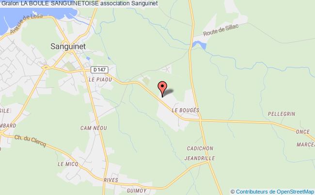 La boule sanguinetoise association Pétanque Sanguinet