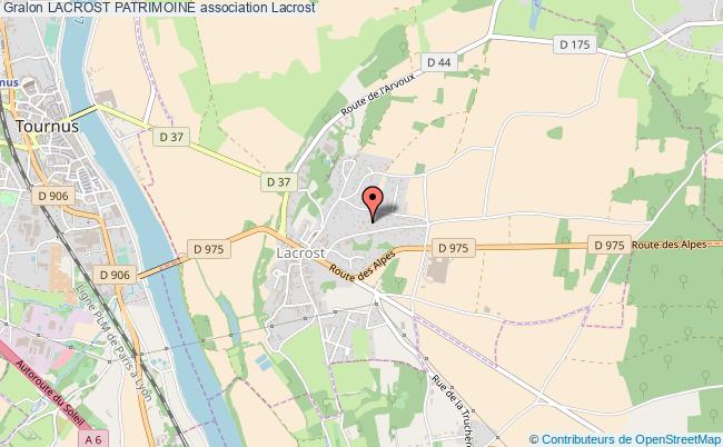 Lacrost patrimoine association Historique association environnement us ...