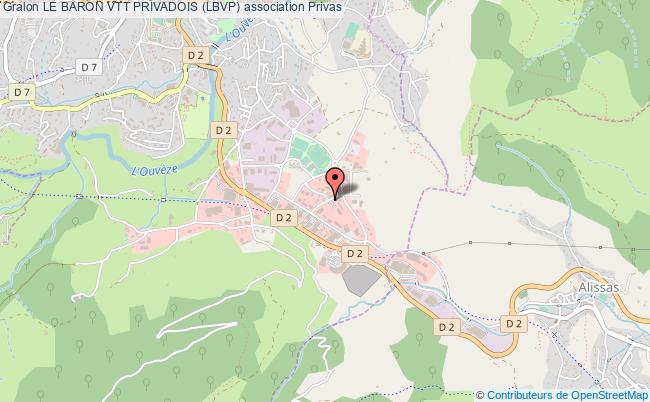 Le baron vtt privadois (lbvp) association Cyclisme vtt de descente Privas