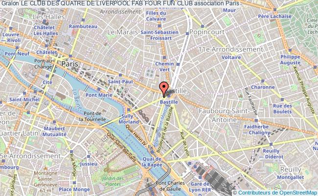 Le club des quatre de liverpool fab four fun club association Beatles Paris