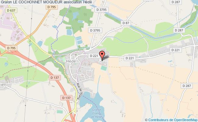 Le cochonnet moqueur association Hédé-bazouges pétanque Hédé