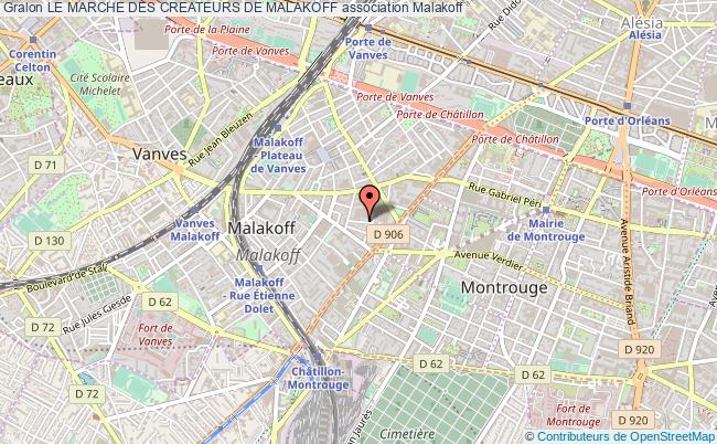 Le marche des createurs de malakoff association Commune mini Malakoff