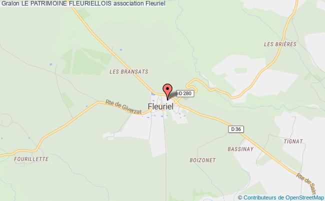 Le patrimoine fleuriellois association Commune la commune Fleuriel