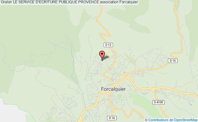 Le service d'ecriture publique provence association Association ...