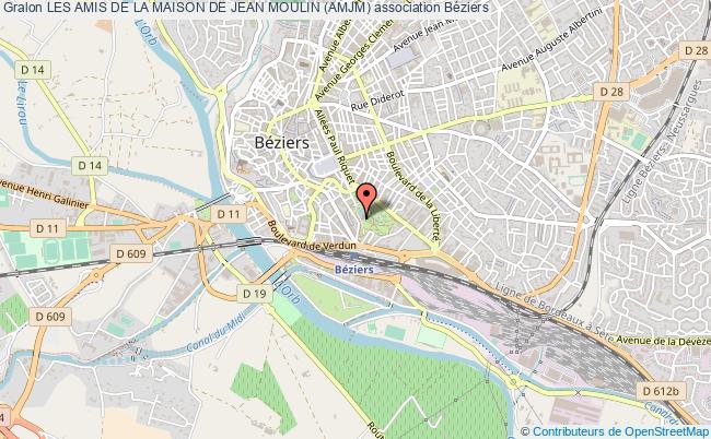 Les amis de la maison de jean moulin (amjm) association Jean Béziers