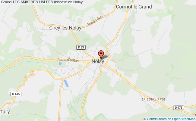 Les amis des halles association Vieux quartier Nolay