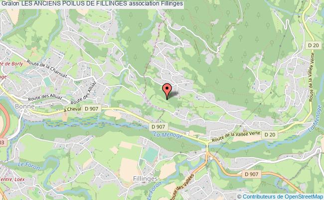 Associations anciens combattants Fillinges : 1 associations