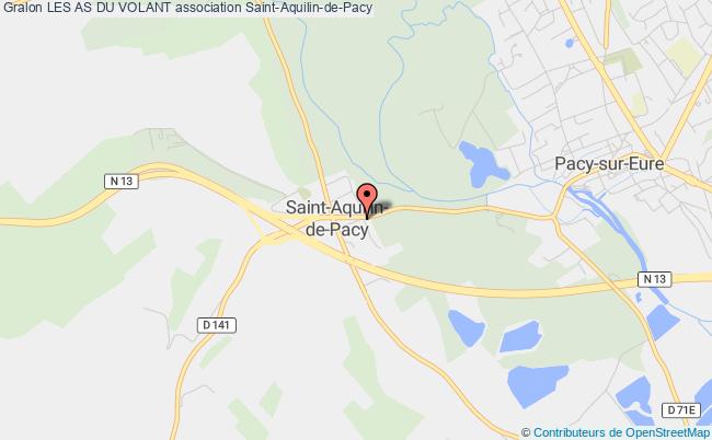 Les as du volant association Badminton loisir sport Saint-Aquilin-de-Pacy