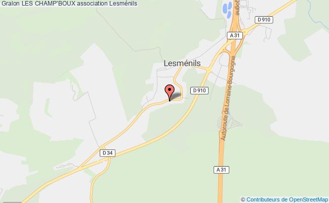 Les champ'boux association Humains rpi Lesménils