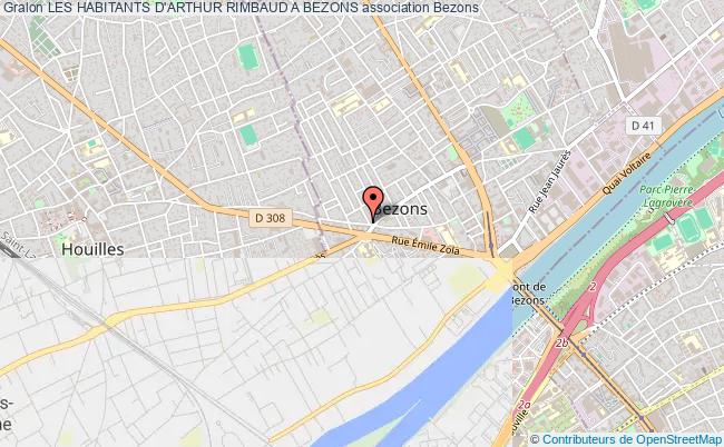 Les habitants d'arthur rimbaud a bezons association Logement Bezons