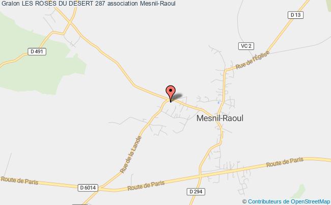 Les roses du desert 287 association Solidaires Mesnil-Raoul