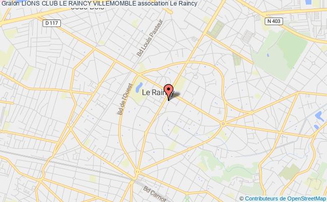 Lions club le raincy villemomble association Bien-être compréhension ...