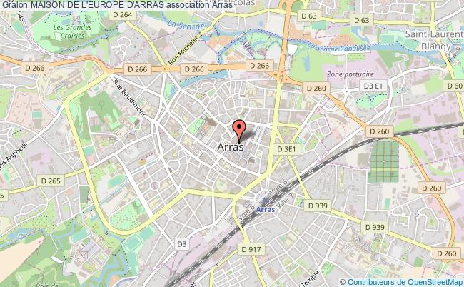 Maison de l'europe d'arras association Arrageois arras information Arras