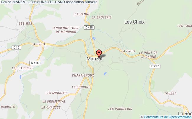 Manzat communaute hand association Handball Manzat