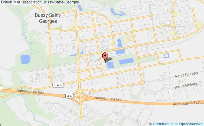 Map association Domaines divers, nomenclature sitadel à reclasser Bussy-Saint-Georges