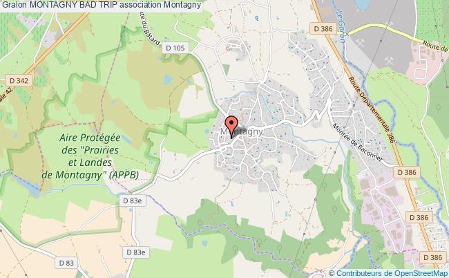 Montagny bad trip association Badminton trait Montagny