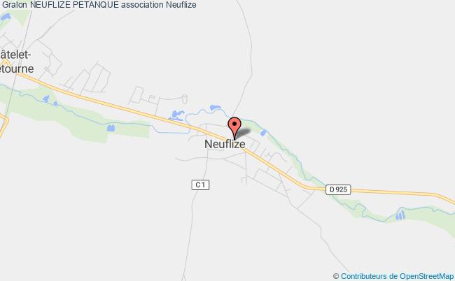 Neuflize petanque association Dé Neuflize