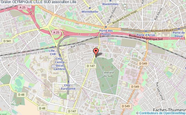 Olympique lille sud association Sportives Lille