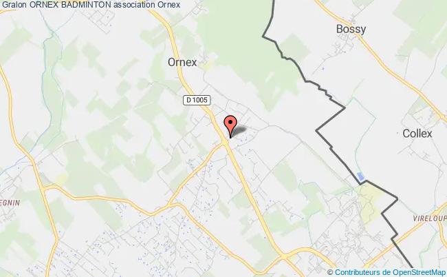 Ornex badminton association Badminton commune habitants la commune Ornex