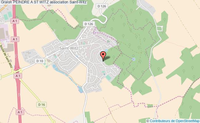 Peindre a st witz association Le village peinture village Saint-Witz