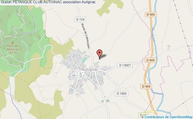 Petanque club autignac association Pétanque Autignac
