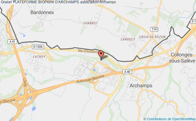 Plateforme biopark d'archamps association Région académiques antenne ...