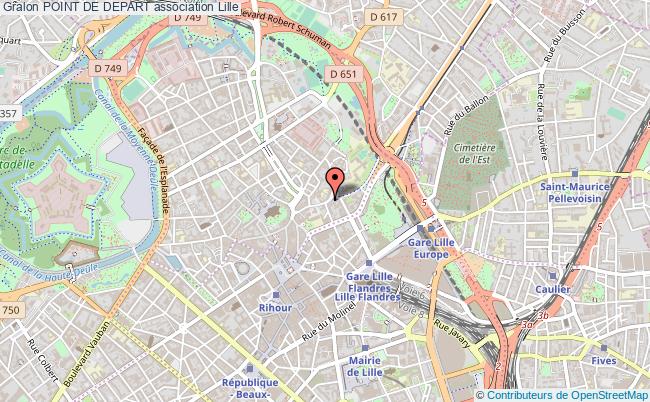 Point de depart association école Lille