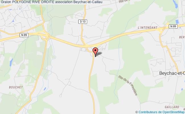 Polygone rive droite association Santé Beychac-et-Caillau