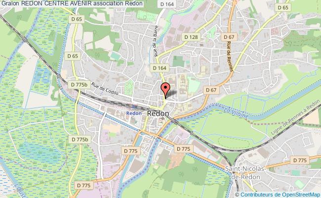 Redon centre avenir association Centre-ville redon Redon