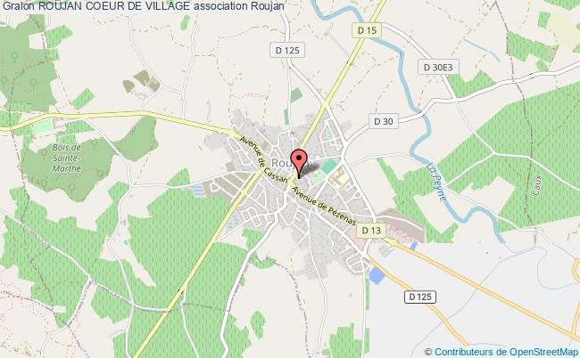 Roujan coeur de village association Action socio-culturelle Roujan