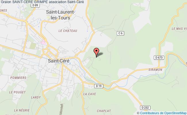Saint-cere grimpe association Accrobranche cantons escalade ...