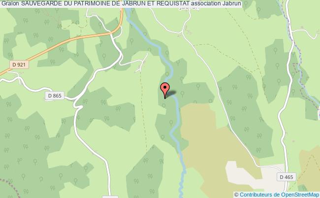 Sauvegarde du patrimoine de jabrun et requistat association Croix ...