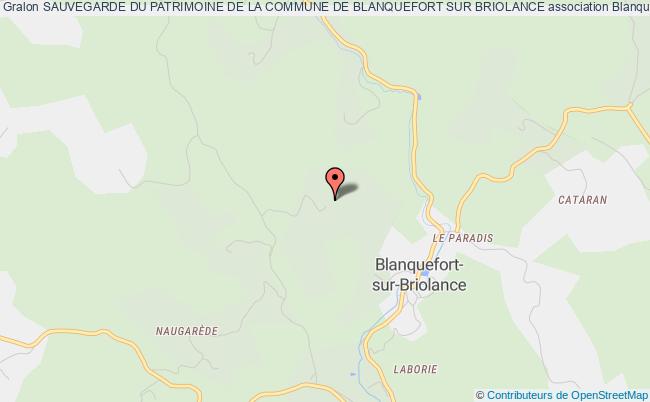 Sauvegarde du patrimoine de la commune de blanquefort sur briolance ...