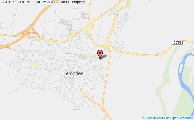 Secours lempdais association Aide alimentaire assistante sociale morale ...