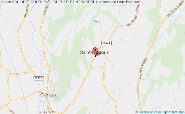 Sou des ecoles publiques de saint bardoux association Nature Saint-Bardoux
