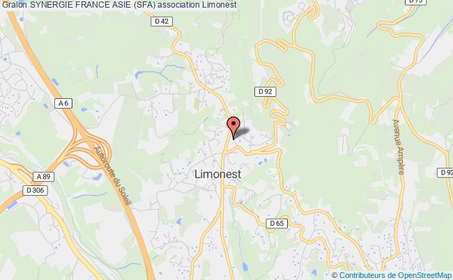 Synergie france asie (sfa) association Asie france logistique Limonest