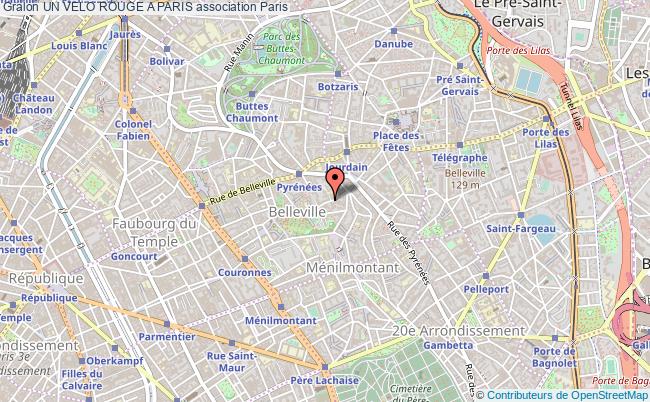 Un velo rouge a paris association Vélo dans paris paris partir ...