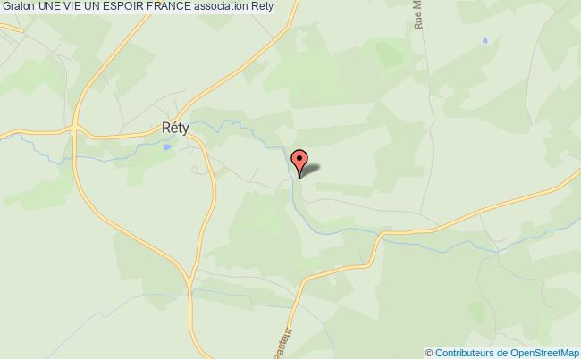 Une vie un espoir france association Action socio-culturelle Rety