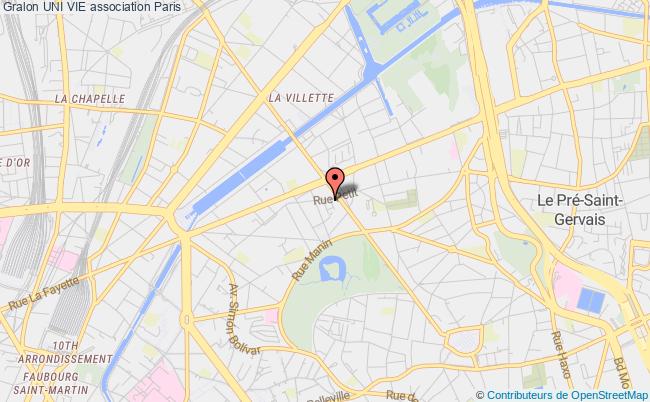 Uni vie association Repas panier Paris