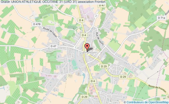 Union athletique occitane 31 (uao 31) association Athlétisme Fronton