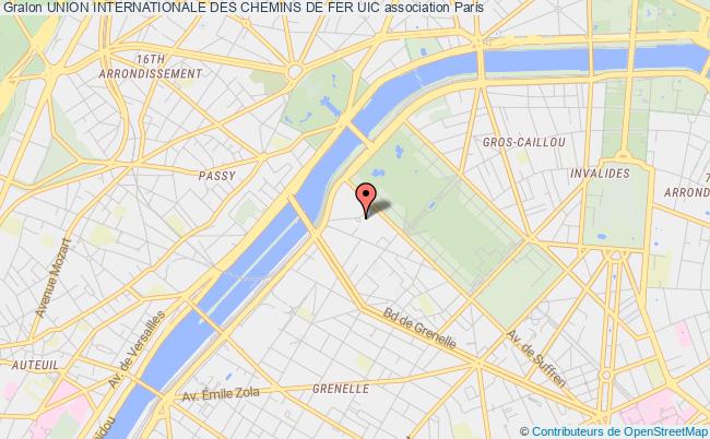 Union internationale des chemins de fer uic association De fer fer Paris