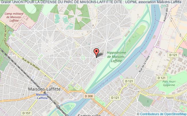 Union pour la defense du parc de maisons-laffitte dite : udpml ...