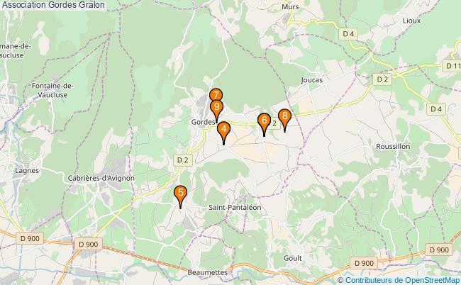 Association Gordes Associations association Gordes : 8 associations