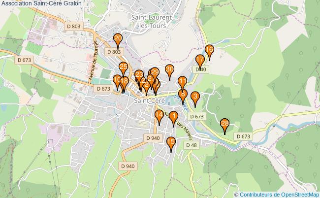 Association Saint-Céré Associations association Saint-Céré : 33 ...