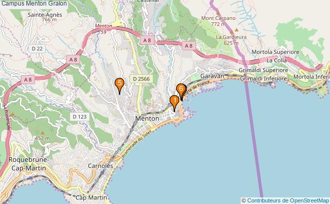 Campus Menton Associations campus Menton : 18 associations